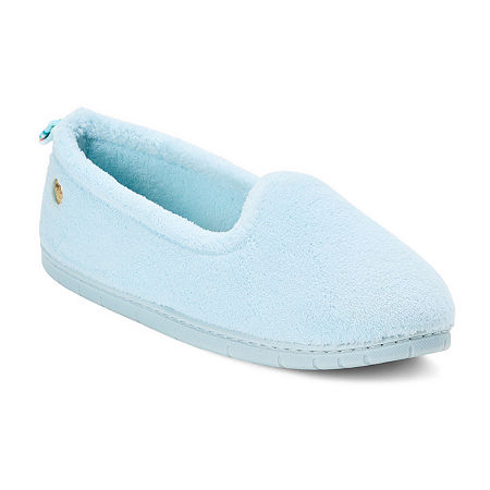 Click here for Dearfoams Womens Memory Foam Slip-On Slippers  X-l... prices