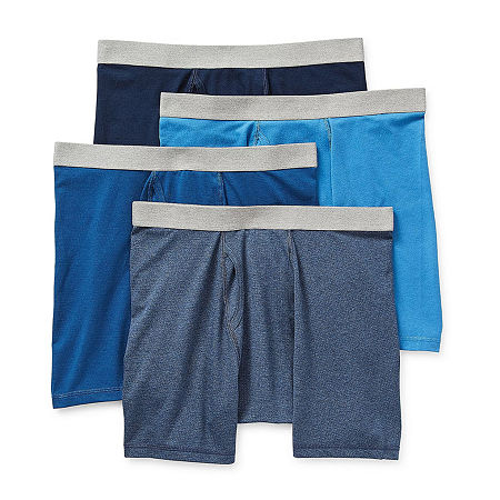 Click here for Stafford Cotton Mens 4 Pack Boxer Briefs 302866  X... prices