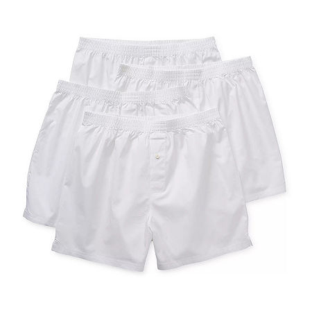 Click here for Stafford Cotton Woven Mens 4 Pack Boxers 302600  S... prices