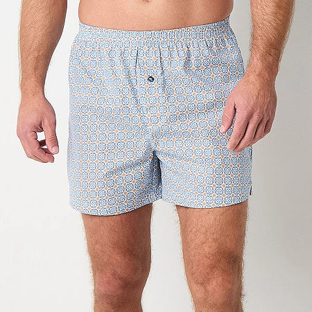 Click here for Stafford Cotton Woven Mens 4 Pack Boxers 302600  S... prices