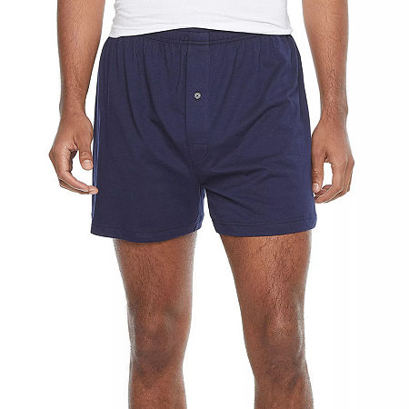 Click here for Stafford Cotton Knit Mens 4 Pack Boxers 305939  Sm... prices