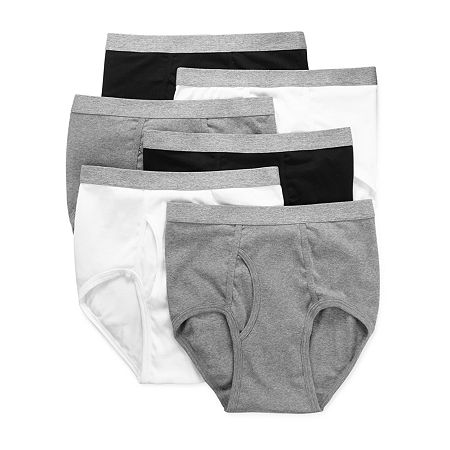 Click here for Stafford Cotton Full Cut Mens Big 6 Pack Briefs 30... prices