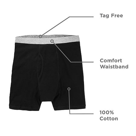 Click here for Stafford Cotton Mens Big 4 Pack Boxer Briefs 30286... prices
