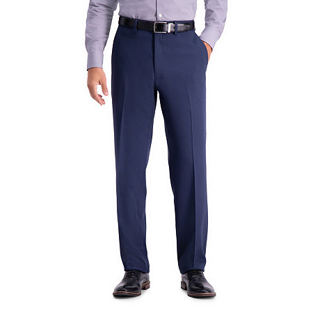 Haggar Mens Travel Performance Suit Separates Pants - Blue