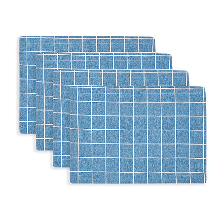 Click here for Fieldcrest Window Pane 4-pc. Placemat  One Size  B... prices