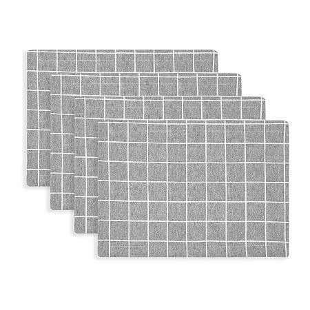 Click here for Fieldcrest Window Pane 4-pc. Placemat  One Size  G... prices
