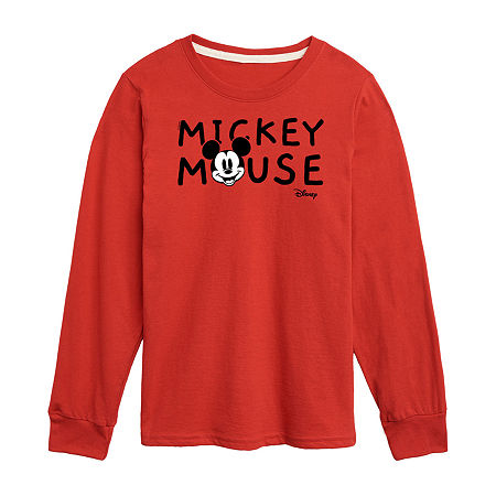 Click here for Disney Collection Little & Big Kid Boys Crew Neck... prices