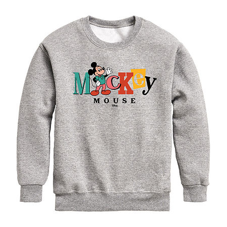 Click here for Disney Collection Little & Big Kid Boys Crew Neck... prices