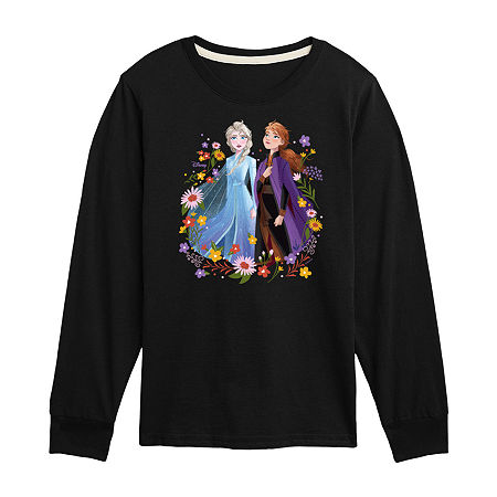 Click here for Disney Collection Little & Big Kid Girls Crew Neck... prices