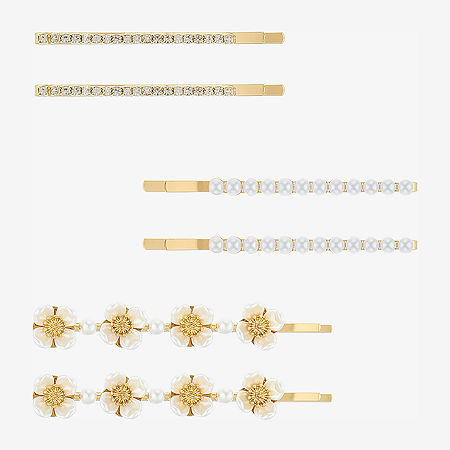 Click here for Bijoux Bar 6-pc. Bobby Pin  One Size  Yellow prices