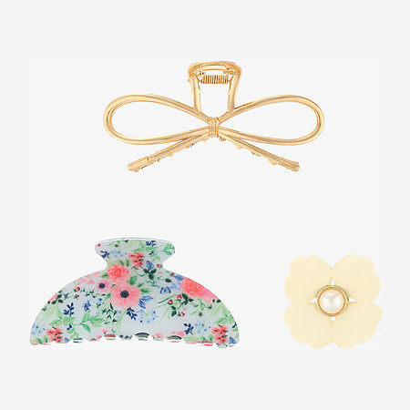Click here for Bijoux Bar 3-pc. Hair Clip  One Size  Multiple Col... prices