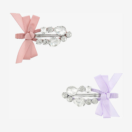 Click here for Bijoux Bar Bow 2-pc. Hair Clip  One Size  Multiple... prices