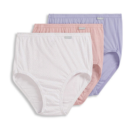 Womens Jockey Elace Qs Dots Brief Panties 1486