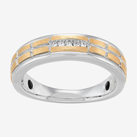 Click here for Limited Quantities! Mens Diamond Accent Natural Wh... prices