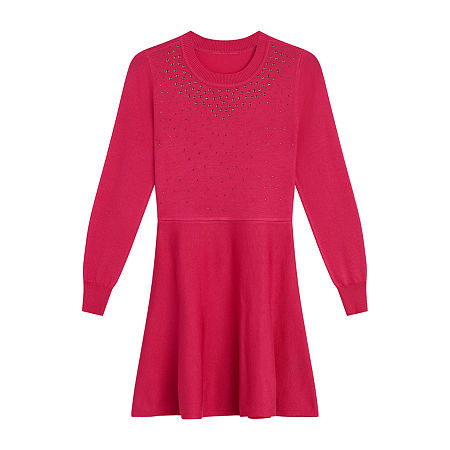 Click here for Knit Works Big Kid Girls Long Sleeve Cuffed Sleeve... prices