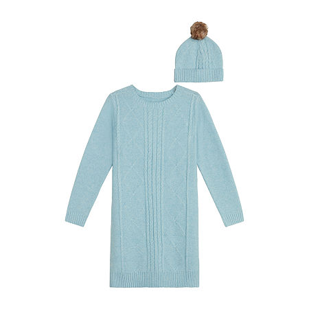 Click here for Knit Works Big Kid Girls Cuffed Sleeve Dress Set... prices