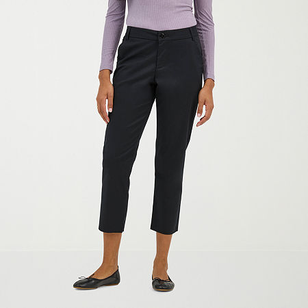 Click here for Lee Wrinkle Free Womens Stretch Fabric Straight Mi... prices