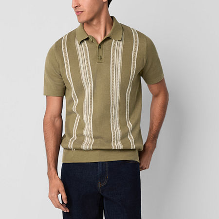 Click here for Frye and Co. Mens Regular Fit Short Sleeve Polo Sh... prices