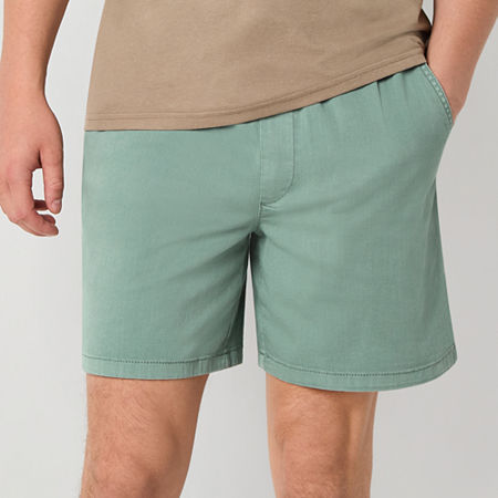 Click here for Arizona 6 1/2 Mens Twill Pull-On Short  X-large  G... prices