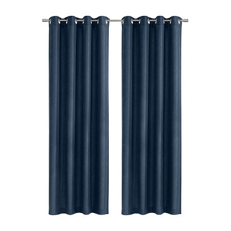 Click here for Abstract Grommet Top Light-Filtering Single Curtai... prices