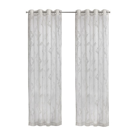 Click here for Anita Grommet Top Sheer Single Curtain Panel  One... prices
