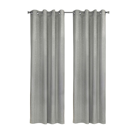 Click here for Bristol Grommet Top Blackout Single Curtain Panel... prices