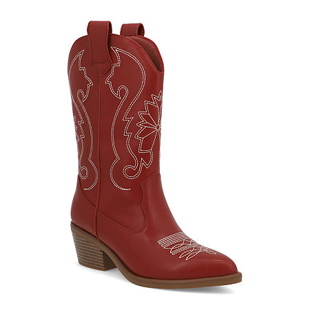 Click here for Mia Girl Unisex Faylinn Stacked Heel Cowboy Boots... prices