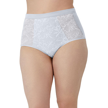 Click here for Bali Breathe Cotton Modal Lace High Rise Brief DFC... prices