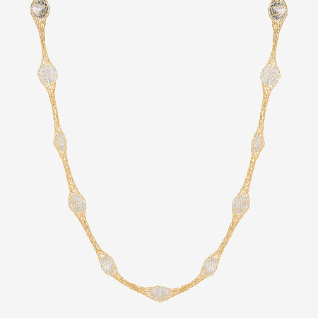 Click here for Made in Italy Womens 10K Gold 18 Inch Link Chain N... prices