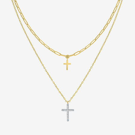 Click here for Religious Jewelry Yes  Please! Cross(G-H / Si2-I1)... prices