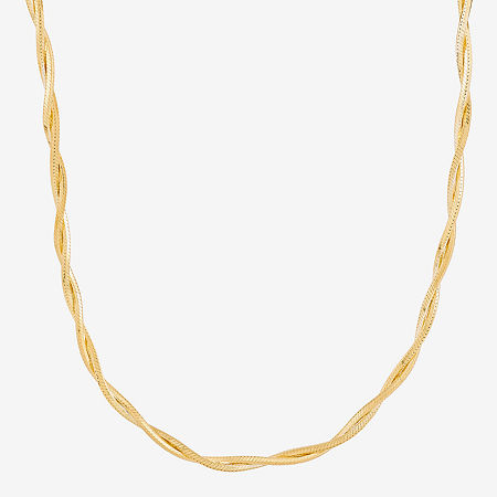 Click here for Made in Italy Womens 24K Gold Over Silver 20 Inch... prices