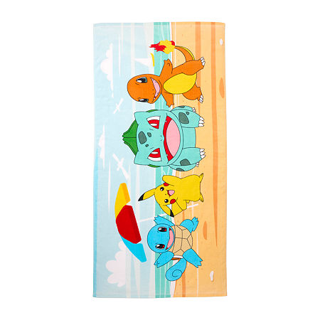 Click here for Pokemon Vacation Beach Towel  One Size  Blue prices