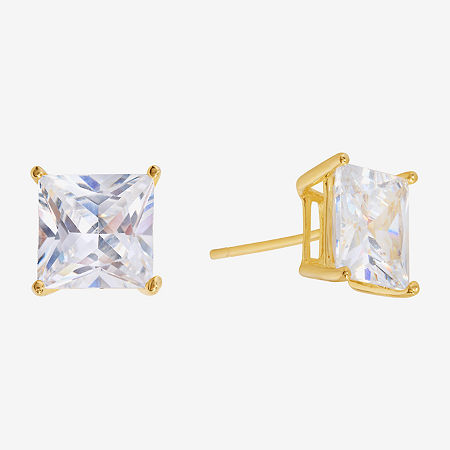 Click here for Sparkle Allure Cubic Zirconia 14K Gold Over Brass... prices