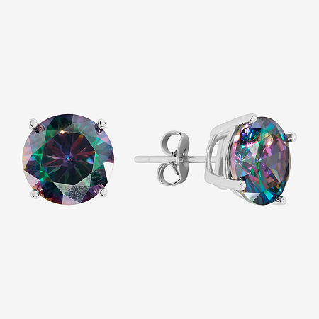 Click here for Sparkle Allure Multi Color Cubic Zirconia 8mm Roun... prices