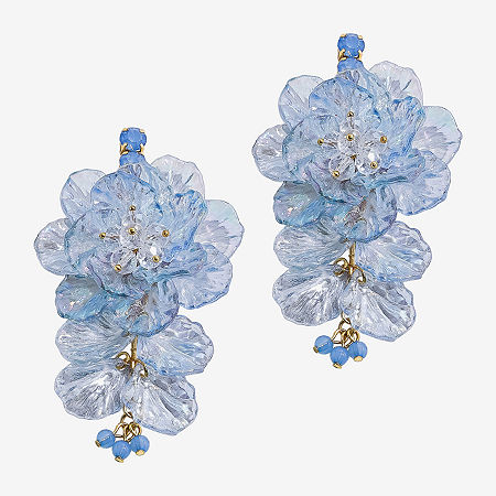 Click here for Bijoux Bar Womens Drop Earrings  One Size  Blue prices
