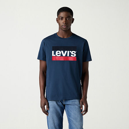 Click here for Levis Mens Crew Neck Short Sleeve Graphic T-Shirt... prices