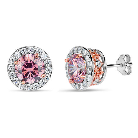 Click here for 5 3/4 CT. T.W. Pink Zirconia Sterling Silver 10.6m... prices