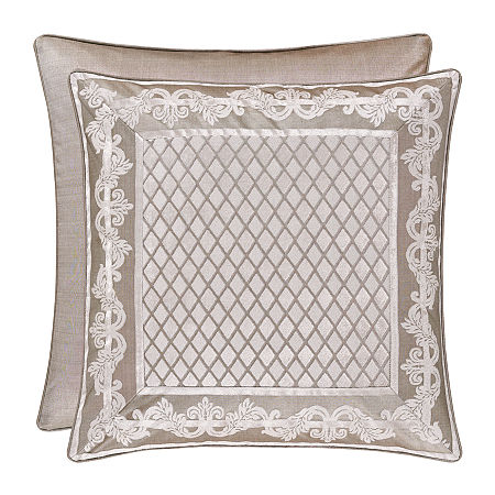 J Queen New York Bel Air Tufted Chenille Sham  European - Sand