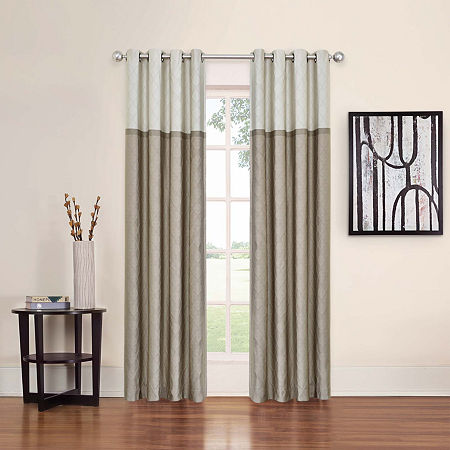 Click here for Eclipse Arno Grommet Top Blackout Single Curtain P... prices