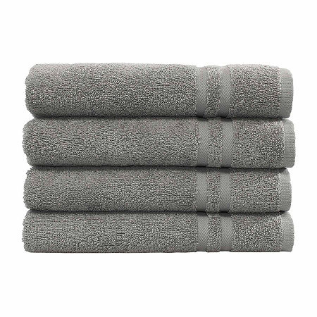 Click here for Linum Home Denzi 4-Pc. Hand Towel Set - Dark Grey prices