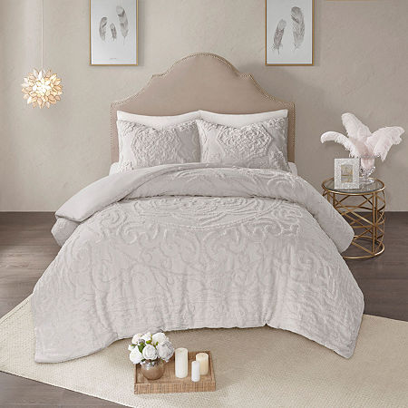 Click here for Madison Park Laetitia Medallion 3-Pc. Duvet Cover... prices