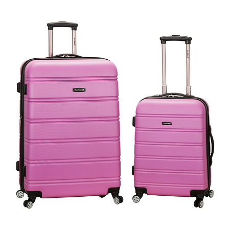 Click here for Rockland 2-Pc. Hardside Luggage Set - Pink prices