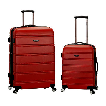 Rockland 2-Pc. Hardside Luggage Set - Red