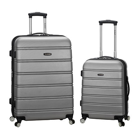 Rockland 2-Pc. Hardside Luggage Set - Silver