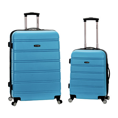 Rockland 2-Pc. Hardside Luggage Set - Turquoise