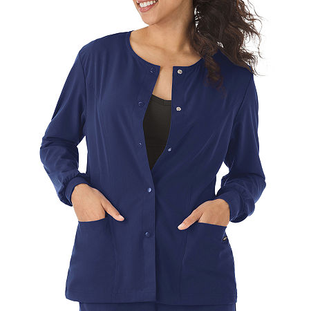 Click here for Jockey 2356 Snap Front Womens Scrub Jackets  Mediu... prices