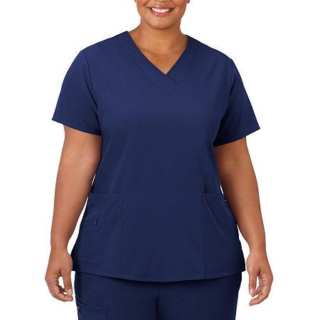 Click here for Jockey 2206 Womens Plus V Neck Short Sleeve Scrub... prices