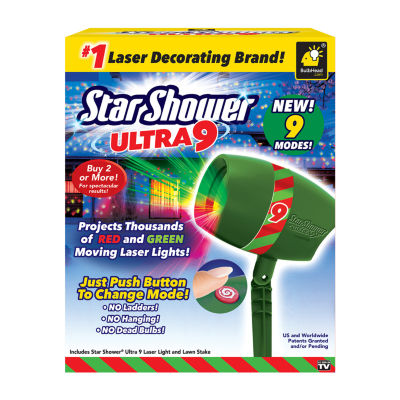 As Seen On TV Star Shower Ultra 9 16158-4, Color: Black - JCPenney