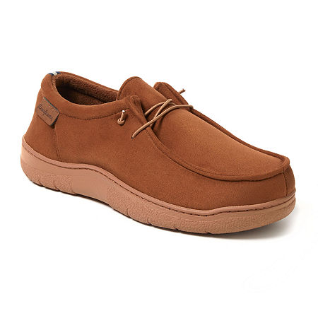 Click here for Dearfoams Mens Memory Foam Slip-On Slippers  X-lar... prices