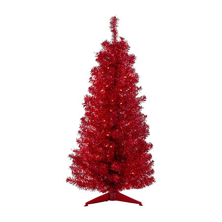 Click here for Northlight Slim Red Artificial Clear Lights 4 Foot... prices